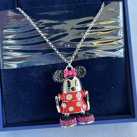 Swarovski | Jewelry | Swarovski Minnie Robotpendant New In Box Great ...
